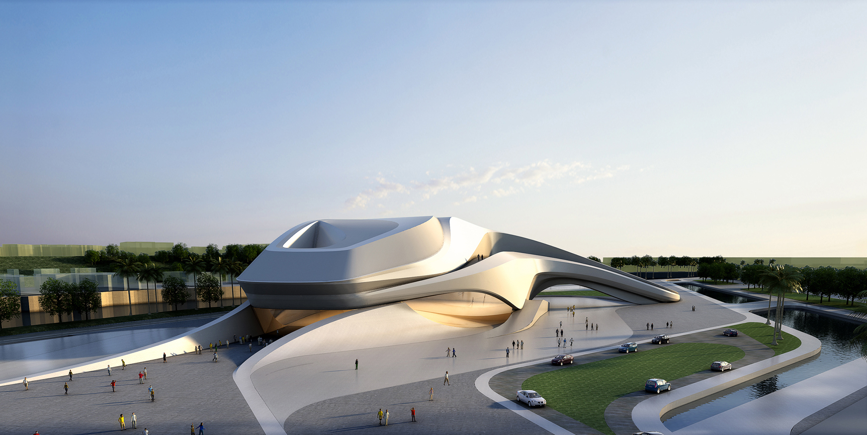 Le Grand Théâtre de Rabat par Zaha Hadid Architects